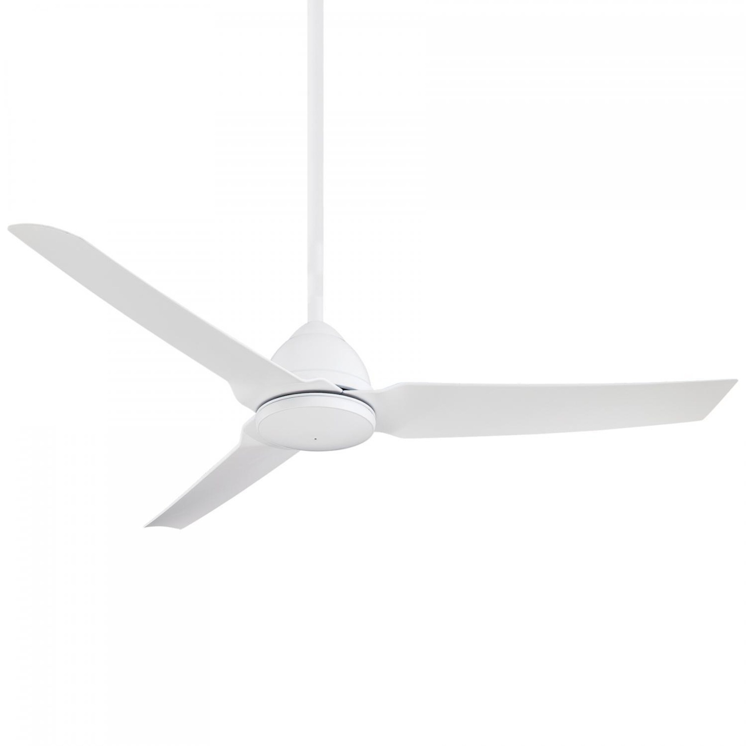 Minka-Aire Java 54-Inch 3-Blade Ceiling Fan in Flat White Finish W ...