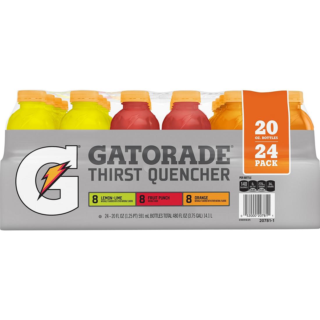 Gatorade Sports Drinks Variety Pack, 24 pk./20 fl. oz. Best Deals and ...