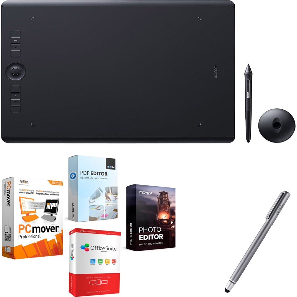 Wacom Intuos Pro Large Bundle w/ Extra Stylus and Corel Suite 17 Best ...