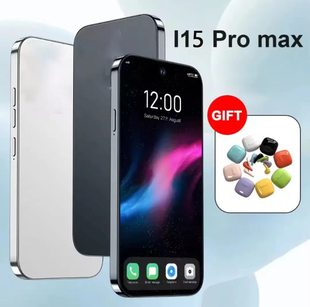 i15 pro max cell phones 6.7 inch smartphone 4G LTE 5G smartphones 16GB ...