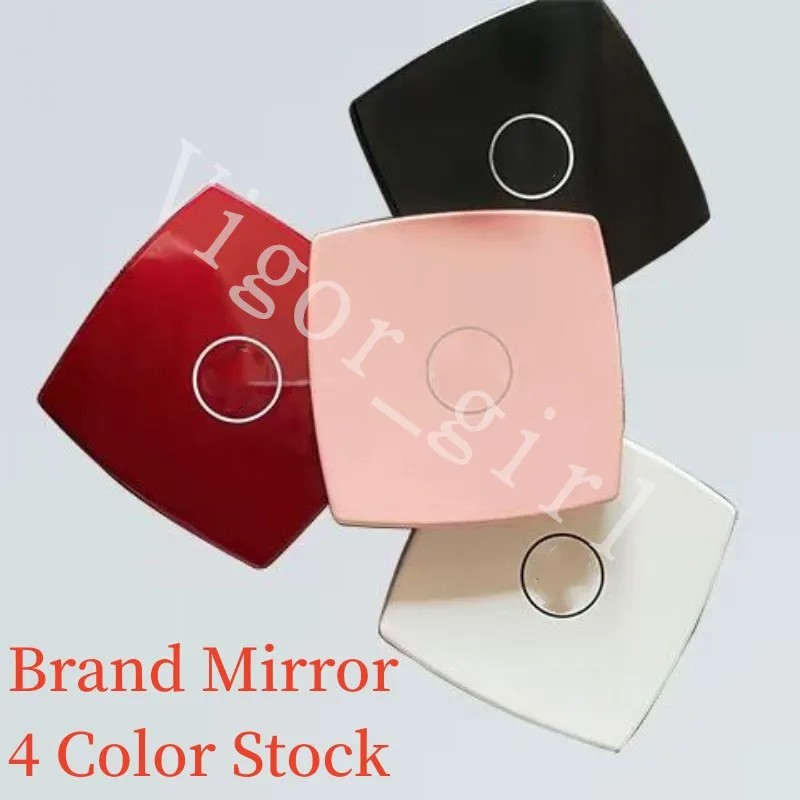 Hot Pink White Black Red Compact Mirrors Fashion acrylic cosmetic ...