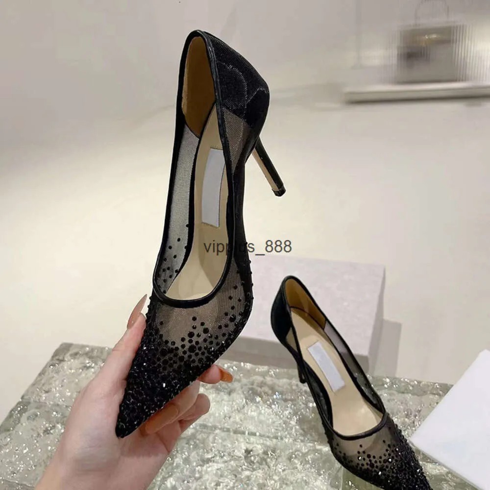 Designer Casual Sandals Luxury Brand High Heels Breathable Mesh Cloth ...