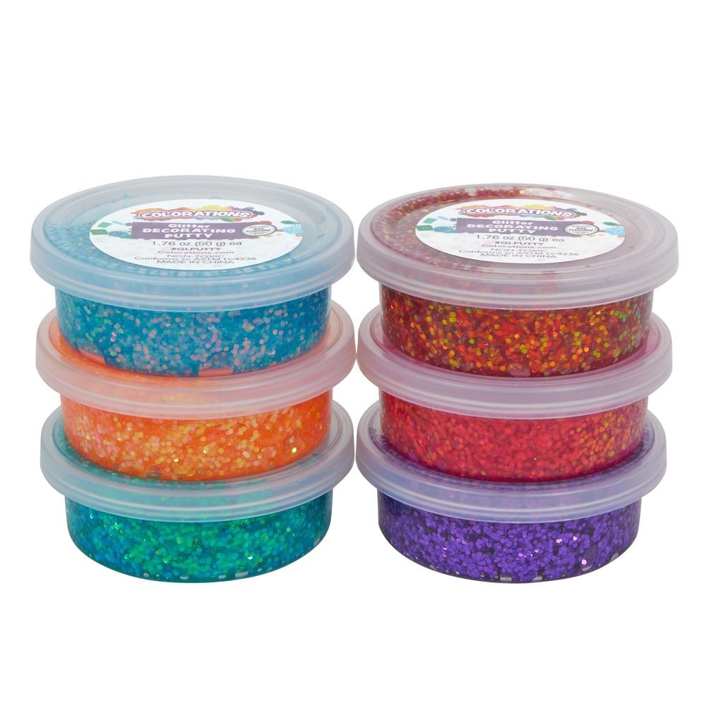 Colorations® Glitter Decorating Putty- Set of 6 Die besten Deals und ...