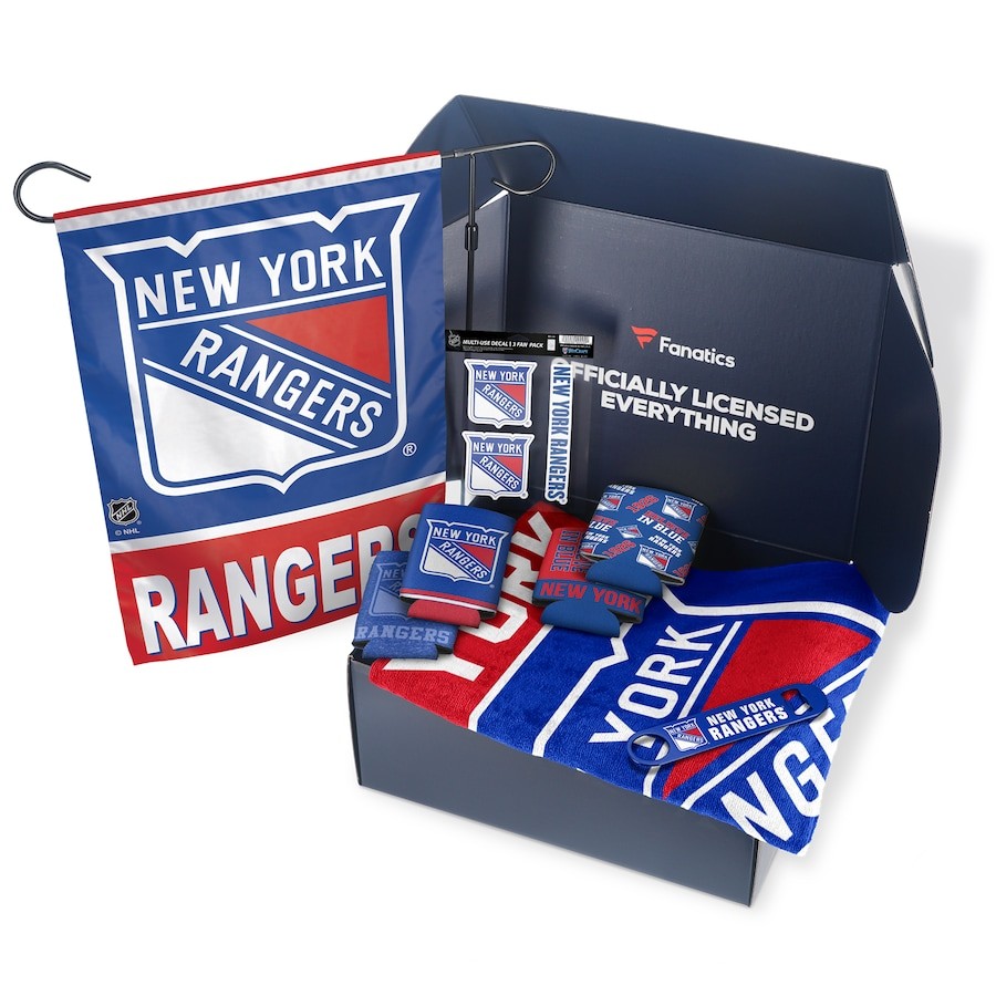 New York Rangers Fanatics Pack Tailgate Game Day Essentials Gift Box ...