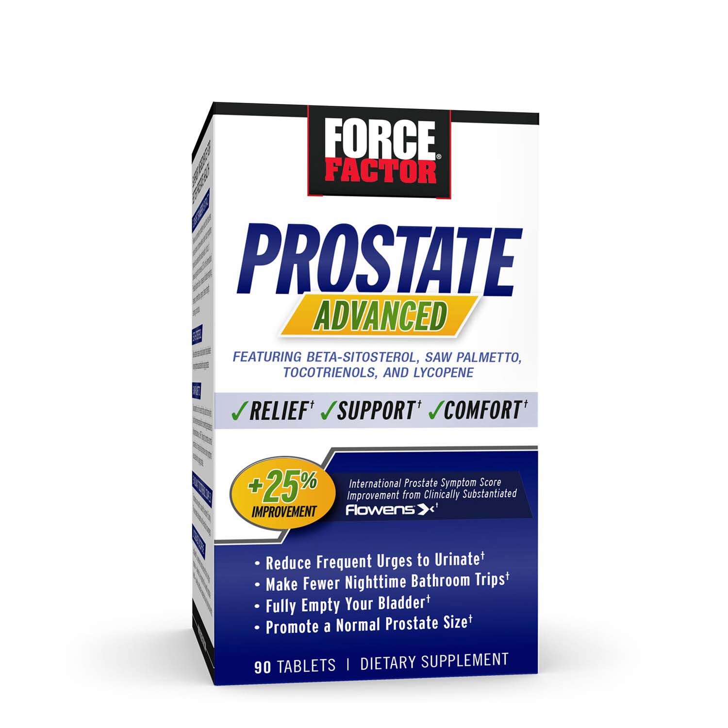 Force Factor® Prostate Advanced Force Factor - 90 Tablets Best Deals ...