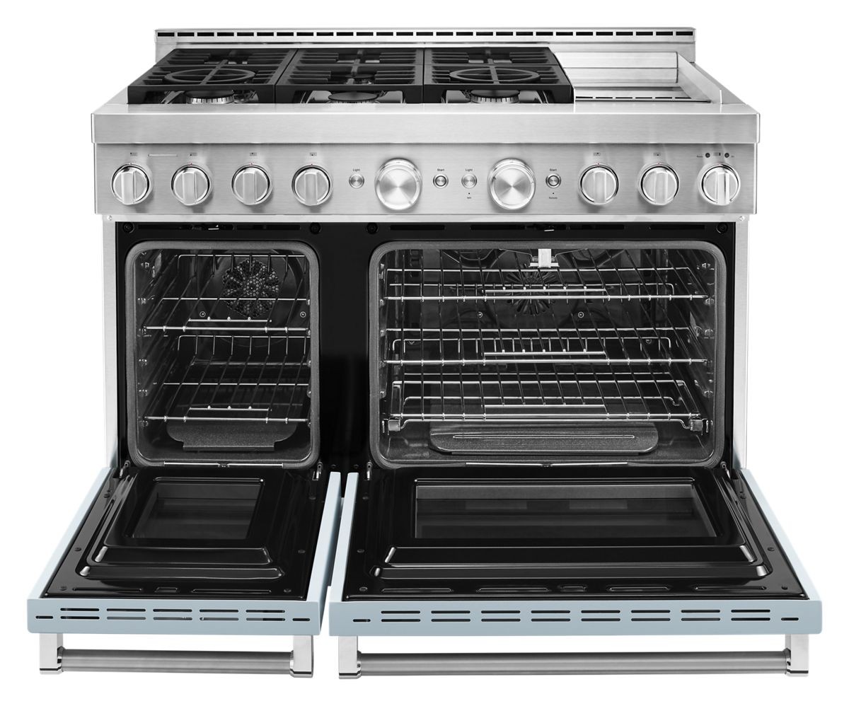 KitchenAid® 48'' Smart Commercial-Style Gas Range with Griddle Best ...