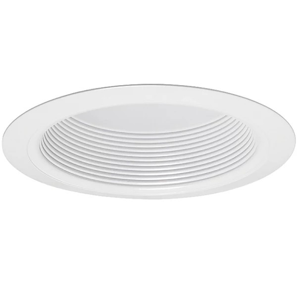 Juno V3034T 6-Inch Baffle Trim with Torsion Springs in White, Size: 6 ...