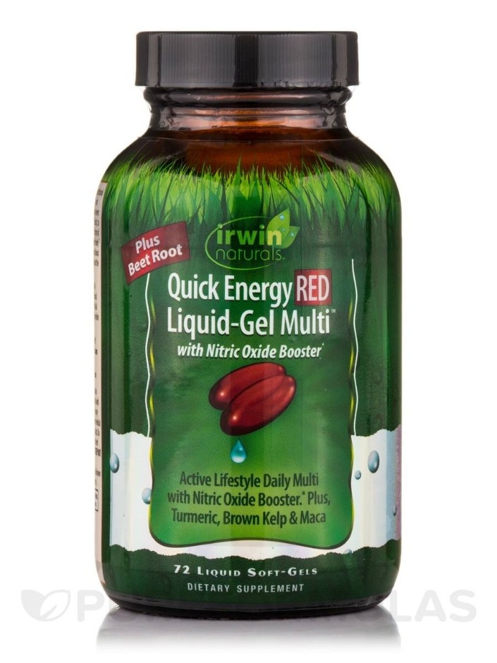 Quick Energy Red Liquid-Gel Multi™ - 72 Liquid Soft Best Deals and ...