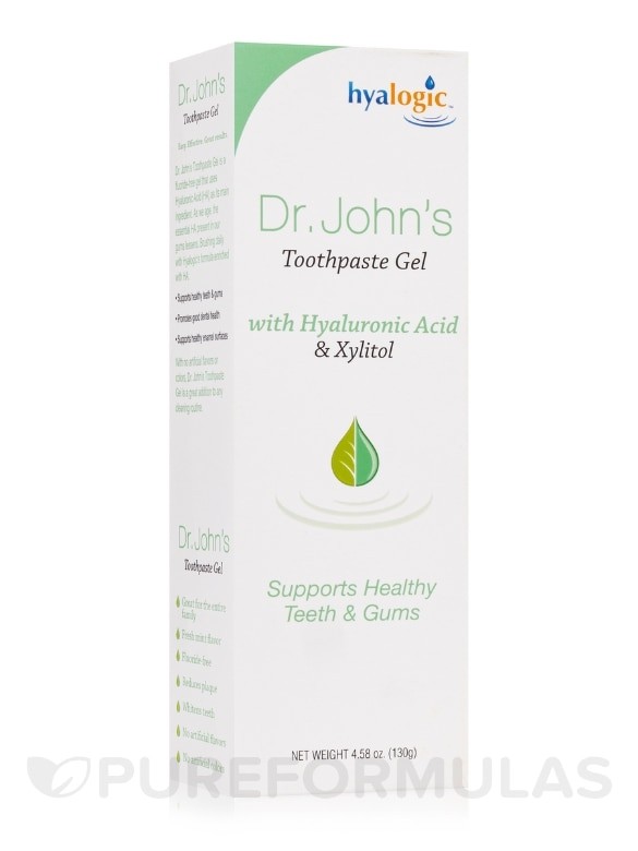 Dr. John's Toothpaste Gel with Hyaluronic Acid & Xylitol Die besten ...