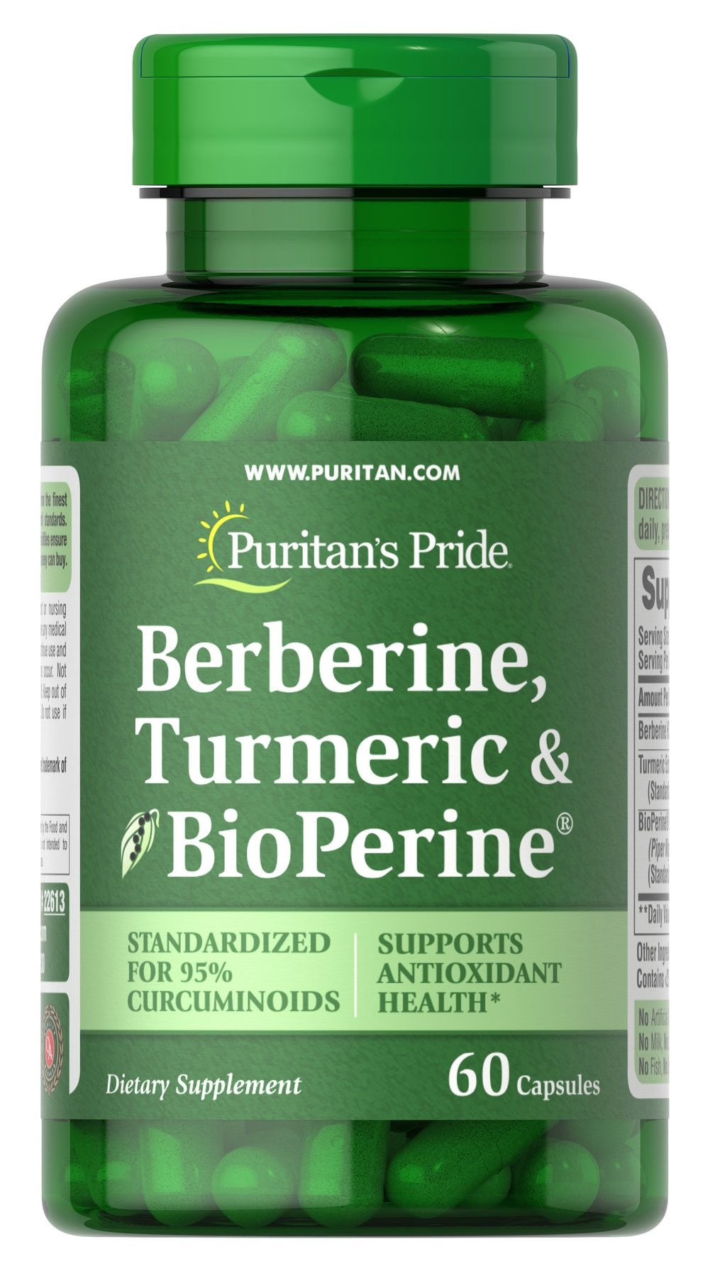 Berberine, Turmeric & BioPerine® Black Pepper Best Deals and Price ...