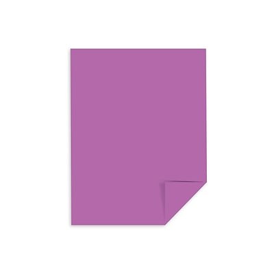 Astrobrights 65 lb. Cardstock Paper, 8.5 x 11, Planetary Purple, 250 ...