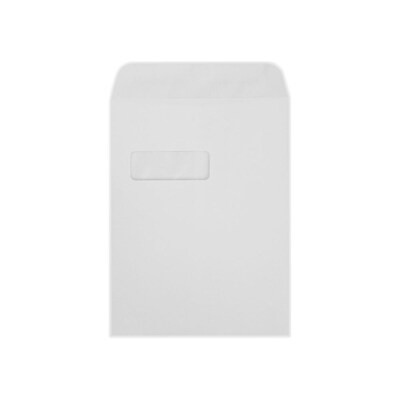 LUX Open End Open End Window Envelope, 9 x 12, White Linen, 250/Pack ...
