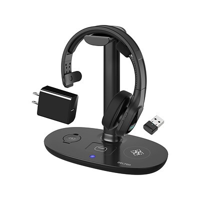 Delton 20X Wireless Noise Canceling Bluetooth Mono Headset with HS1 ...