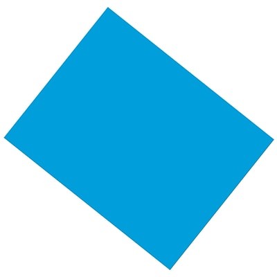 Pacon Cardstock Poster Board, 22 x 28, Blue, 25/Pack (PAC53861) | Quill ...