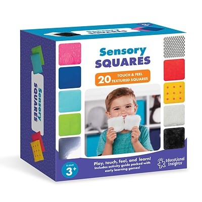 Educational Insights Teachable Touchables Sensory Squares (3049 ...