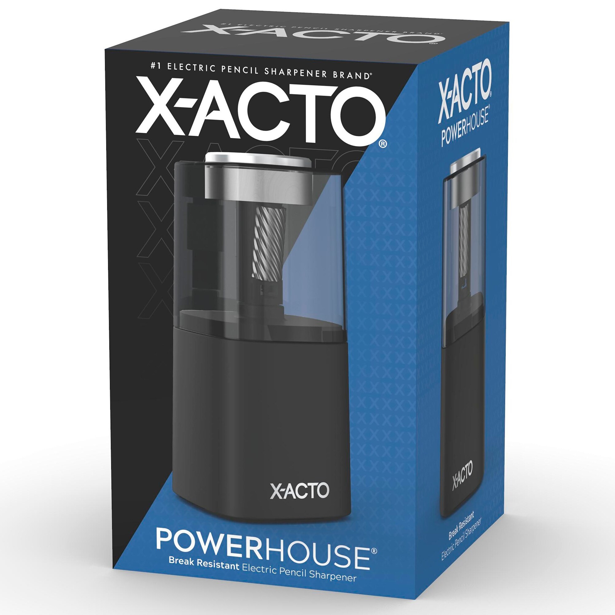 X-ACTO Powerhouse Electric Pencil Sharpener, Black (1799) | Quill Best ...