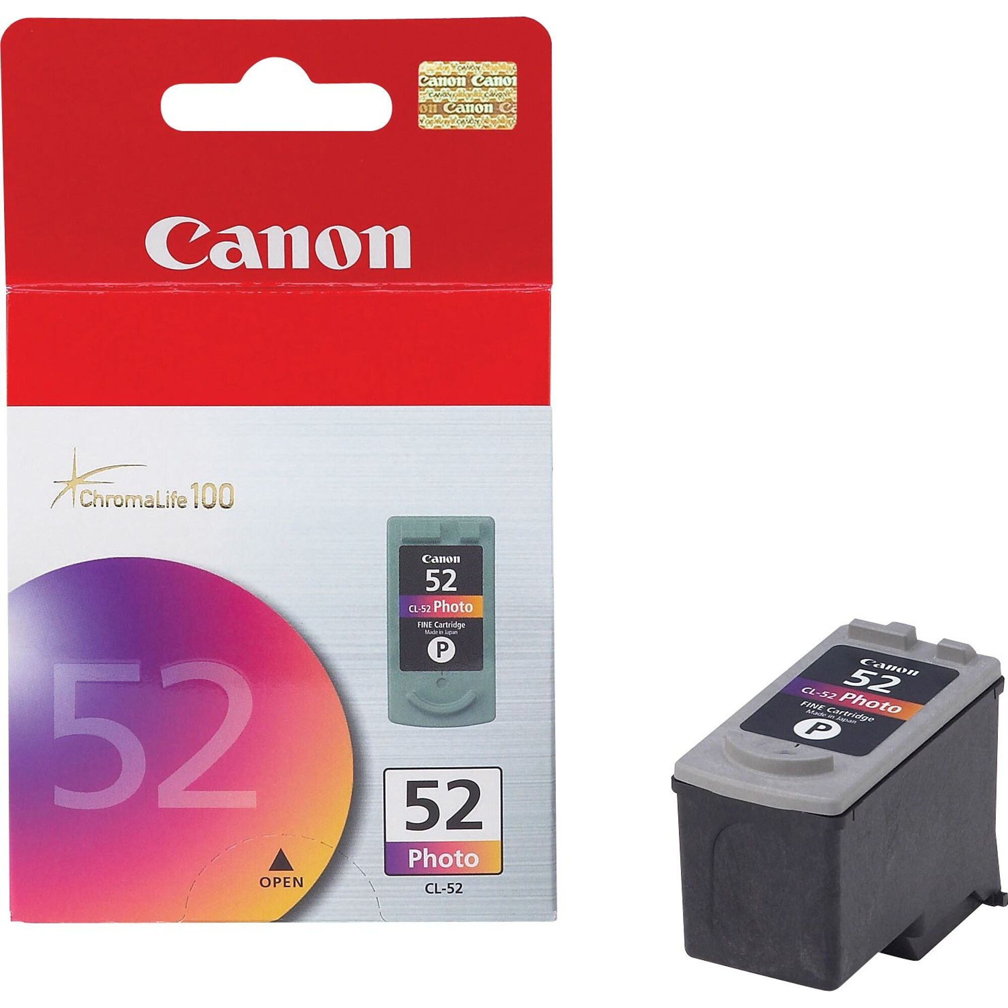 Canon 52 Photo Ink Standard Yield Ink Cartridge (0619B002AA_) | Quill ...