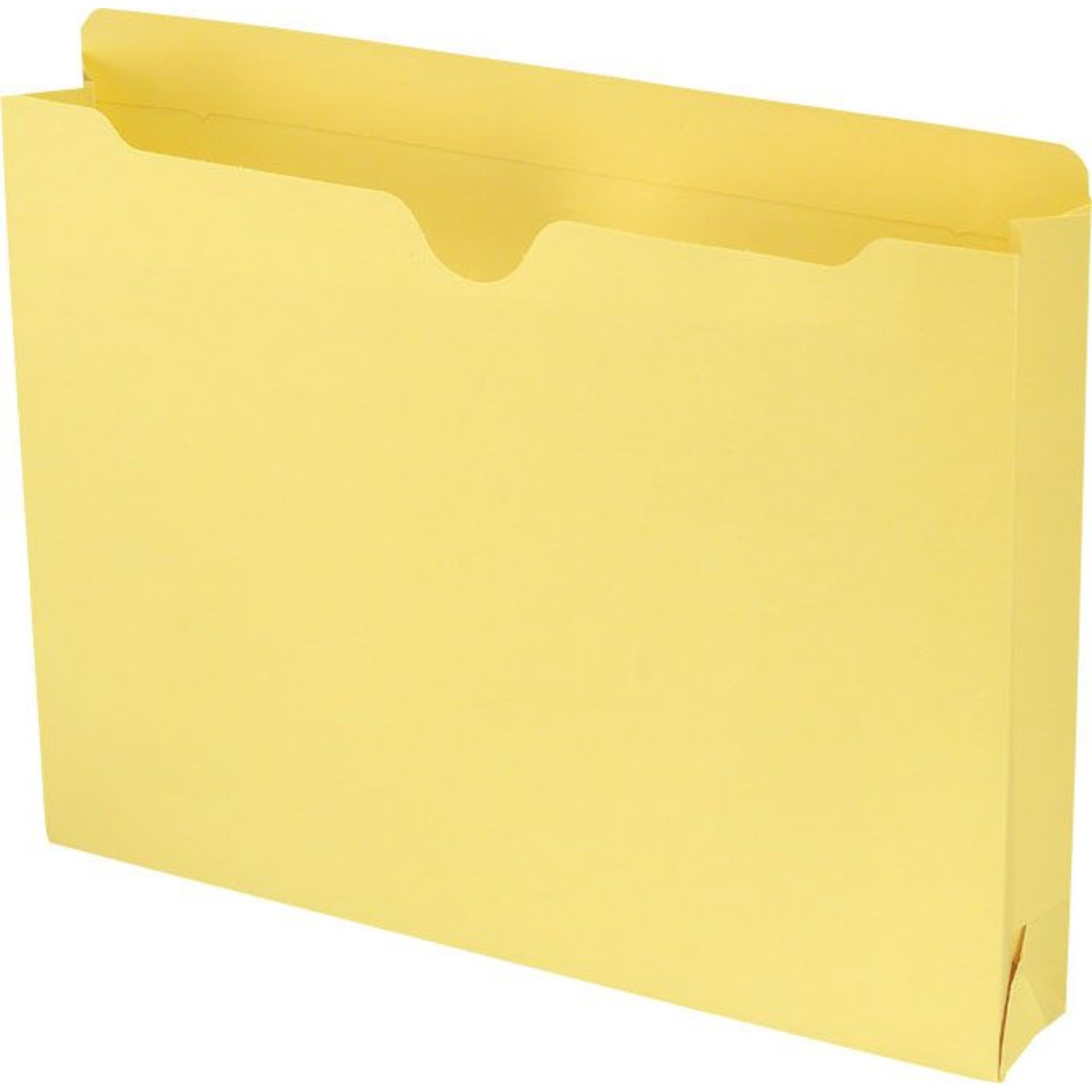 Smead Reinforced Straight Cut Colored File Jackets, 2 Expansion, Letter ...