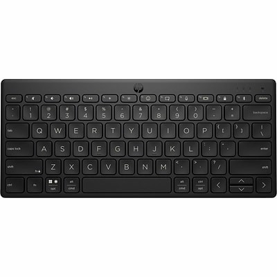HP 350 Wireless Compact Multi-Device Bluetooth Keyboard, Black (692S8AA ...