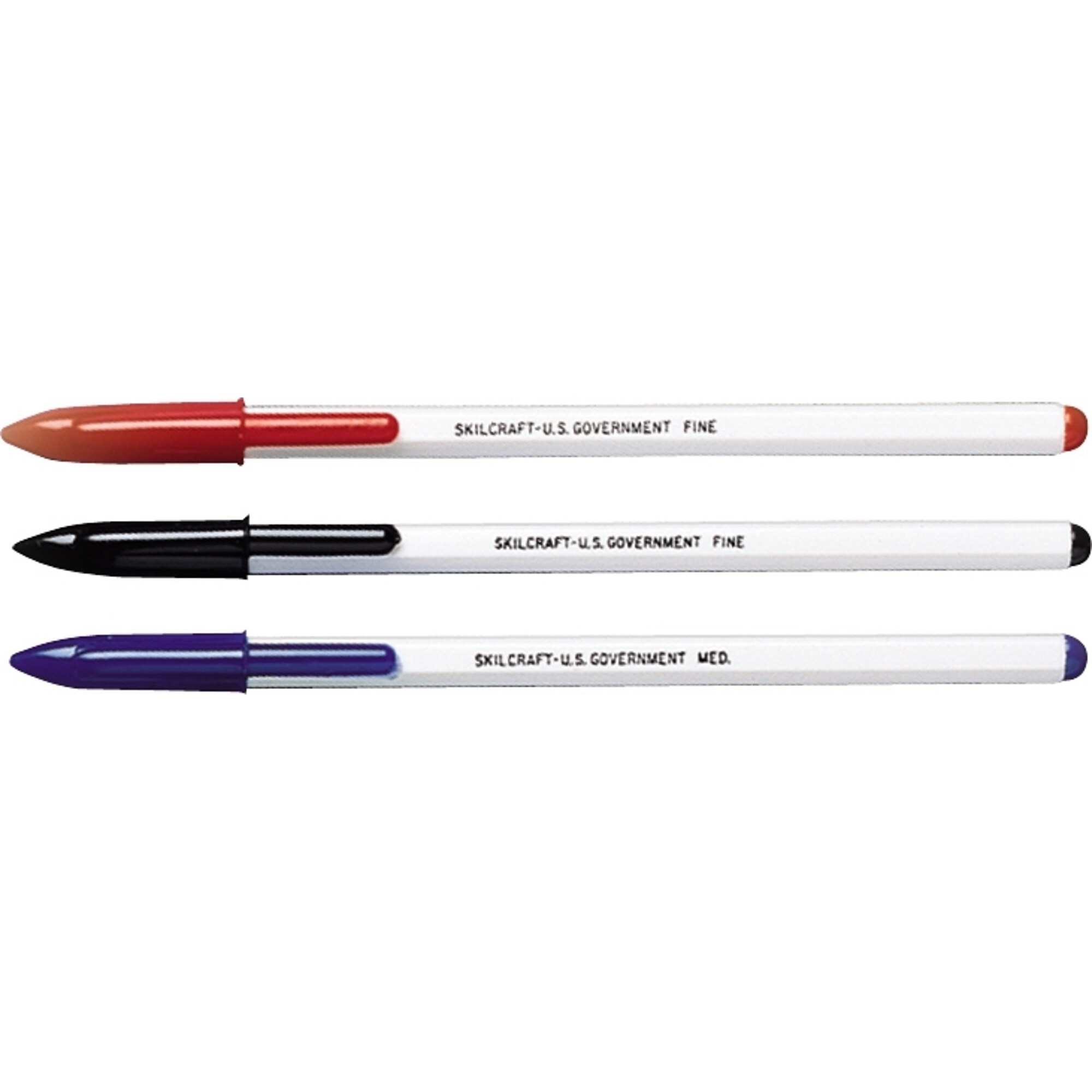 National Industries for the Blind SkilCraft Ballpoint Pens, Medium ...
