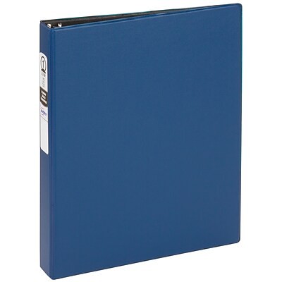Avery 1 3-Ring Non-View Binders, Blue (03300) | Quill Best Deals and ...