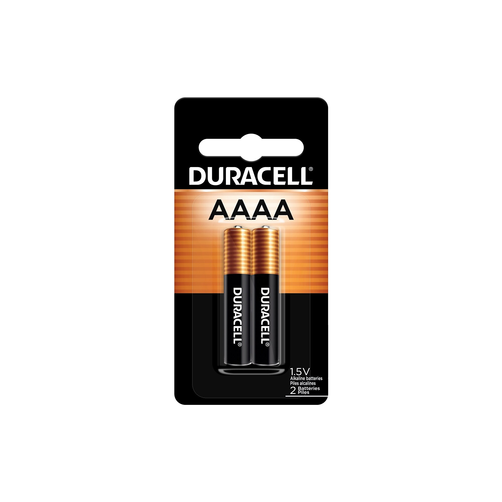 Duracell AAAA Alkaline Battery, 2/Pack (DURMX2500B2PK) | Quill Best ...