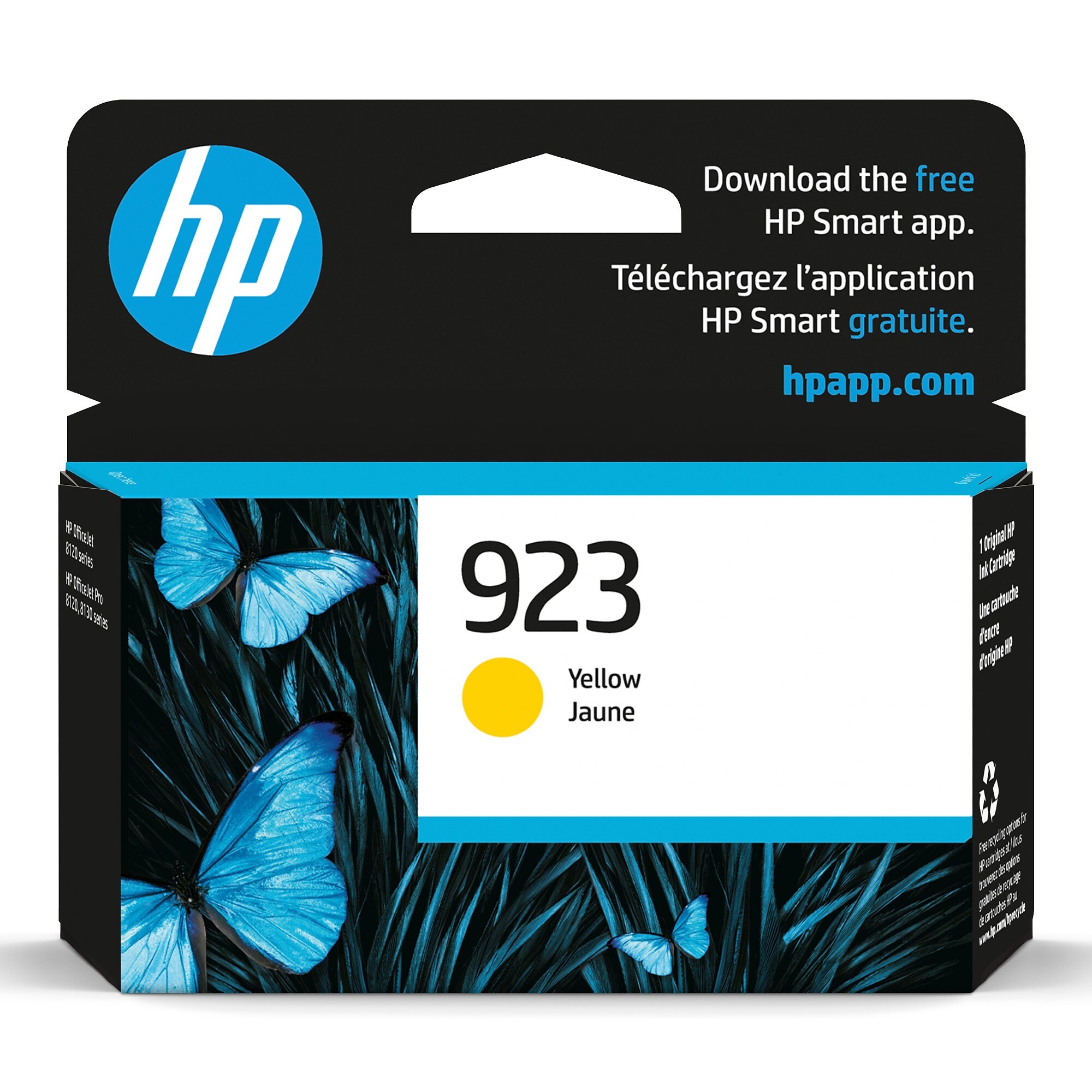 HP 923 Yellow Standard Yield Ink Cartridge (4K0T2LN) Best Deals and ...