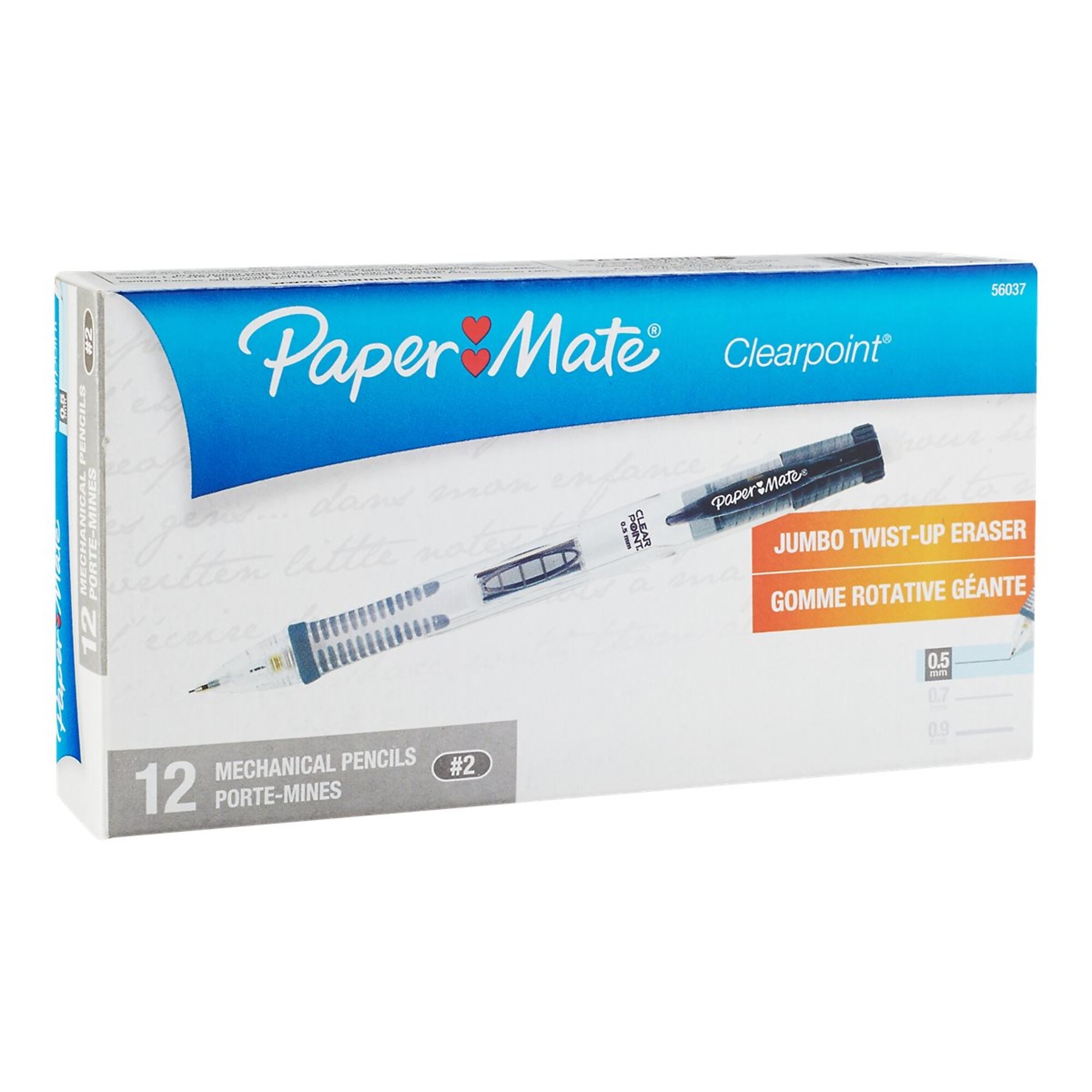 Paper Mate Clearpoint Clickster Mechanical Pencil, 0.5mm, #2 Soft Lead ...