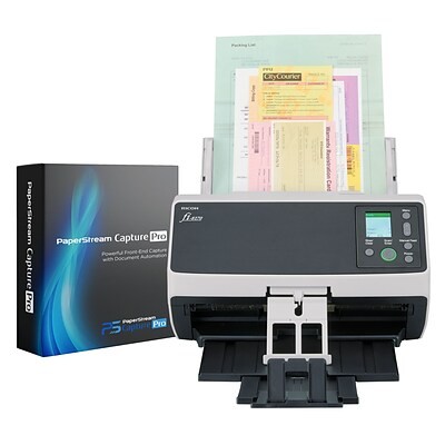 RICOH FI-8170 CG01000-303001 Duplex Desktop Document Scanner with Paper ...