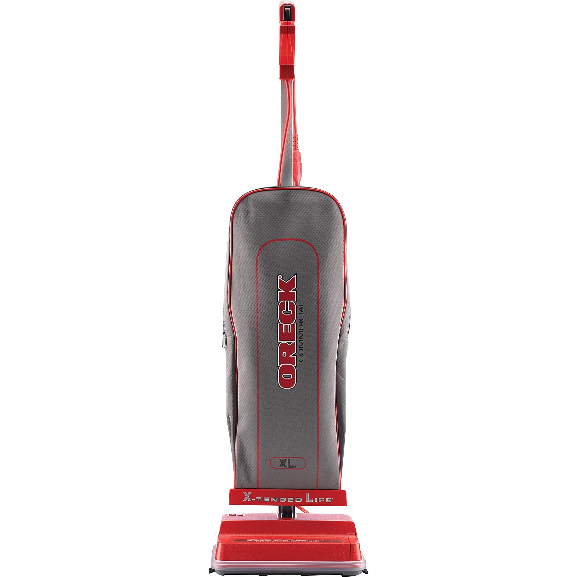 Oreck Commercial Upright Vacuum, Grey/Red (U2000R-1) | Quill Best Deals ...