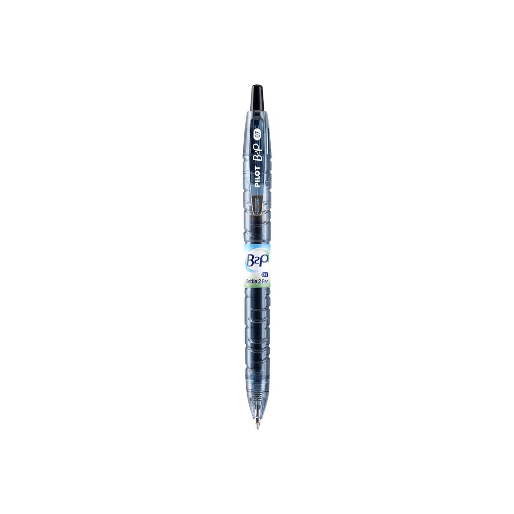 Pilot B2P Bottle 2 Pen Retractable Gel Pens, Fine Point, Black Ink ...
