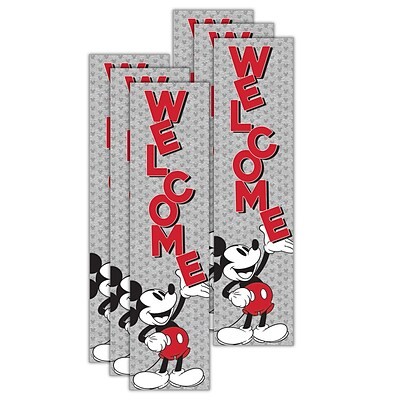 Eureka Mickey Mouse Throwback Welcome Vertical Banner, 12 x 45, 6/Pack ...