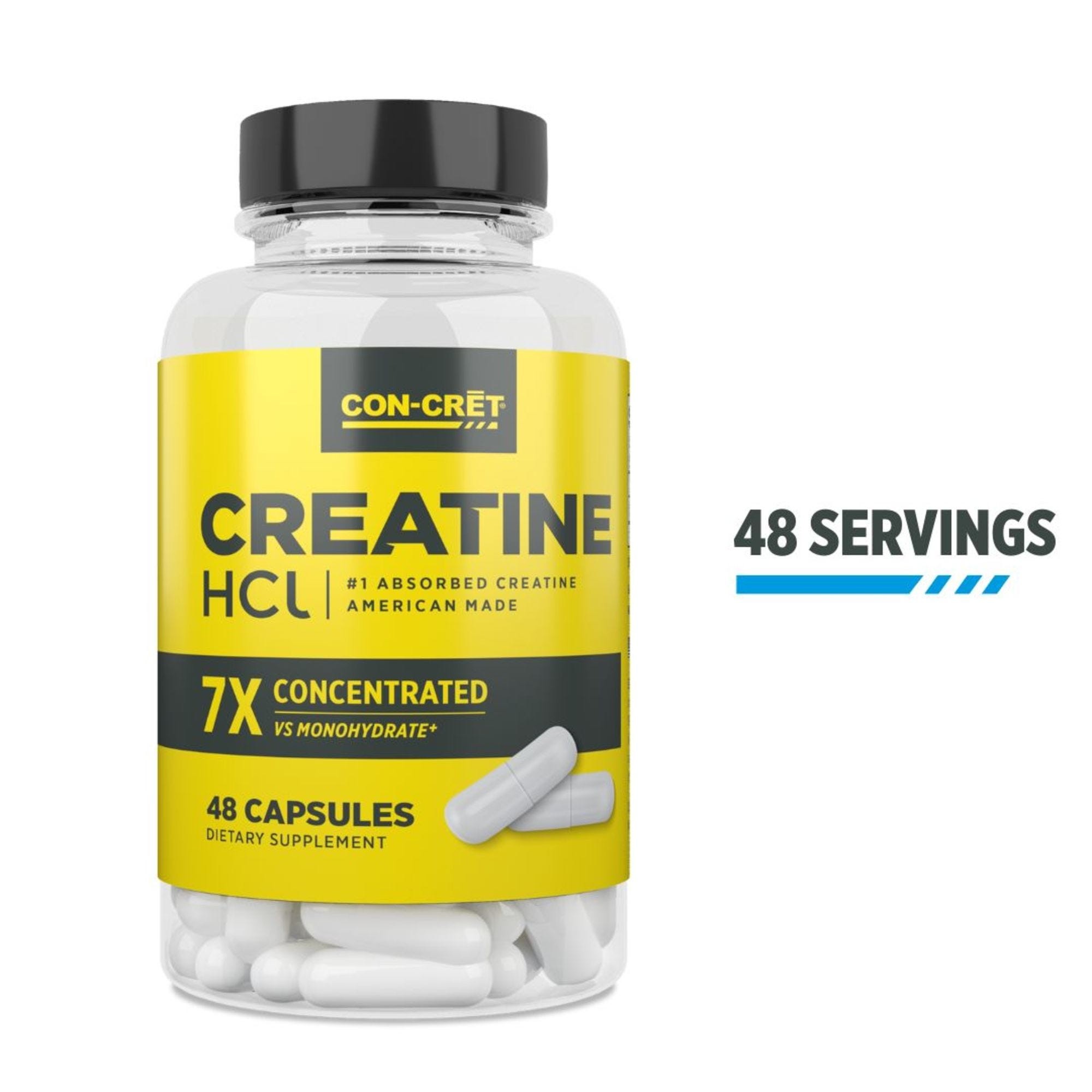 Con-Cret Creatine HCl Capsules - 48 ct Die besten Deals und ...