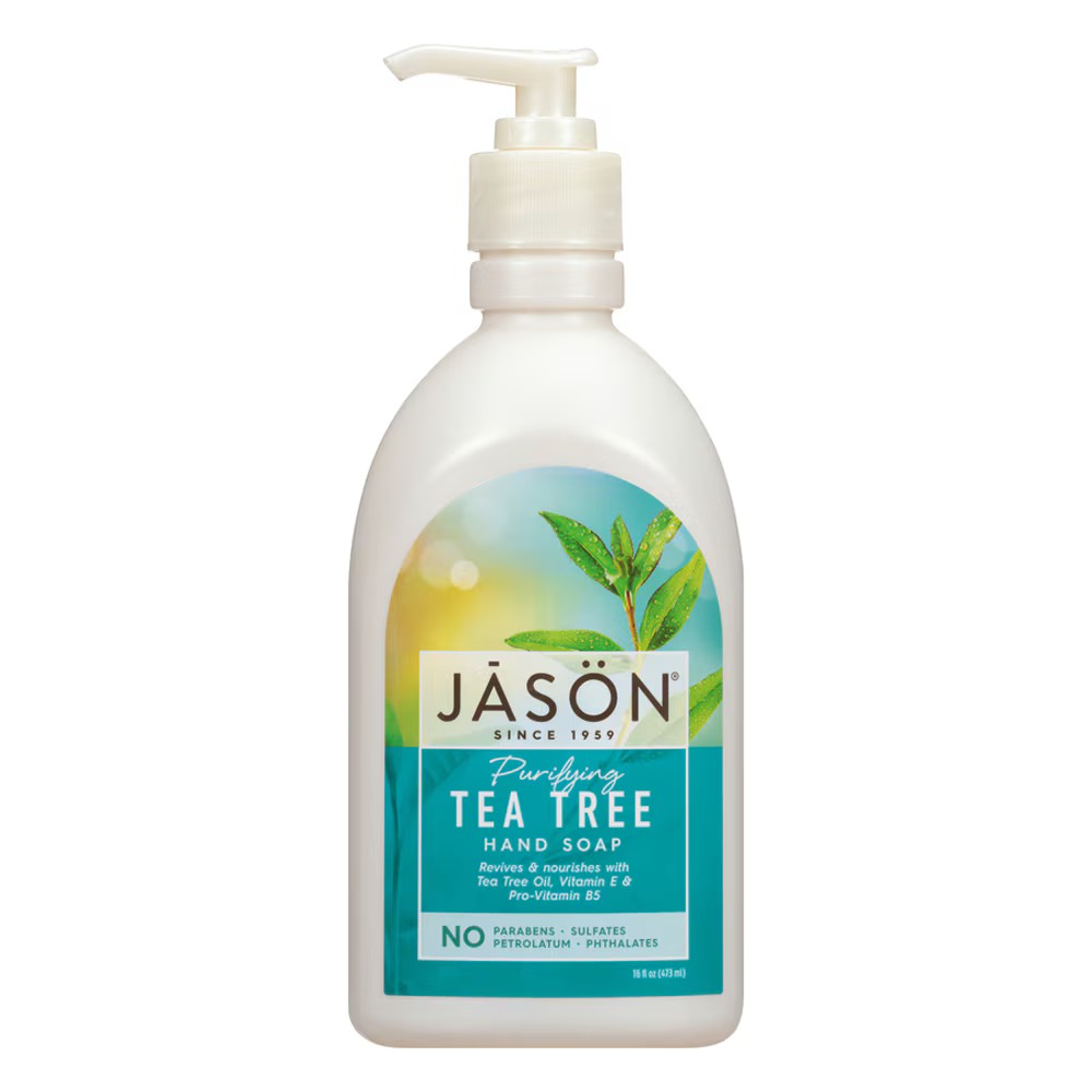 Jason Hand Soap Purifying Tea Tree 16 fl oz Best Deals and Price ...