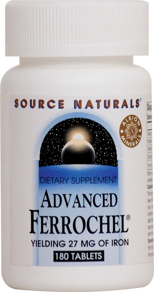 Source Naturals Advanced Ferrochel Iron 180 Tablets Best Deals and ...