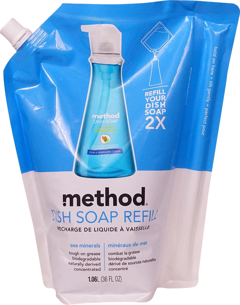 Method Dish Soap Refill Sea Minerals 36 fl oz Best Deals and Price ...