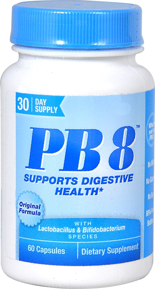 PB 8 Supports Digestive Health -- 14 billion - 60 Capsules Deals and ...