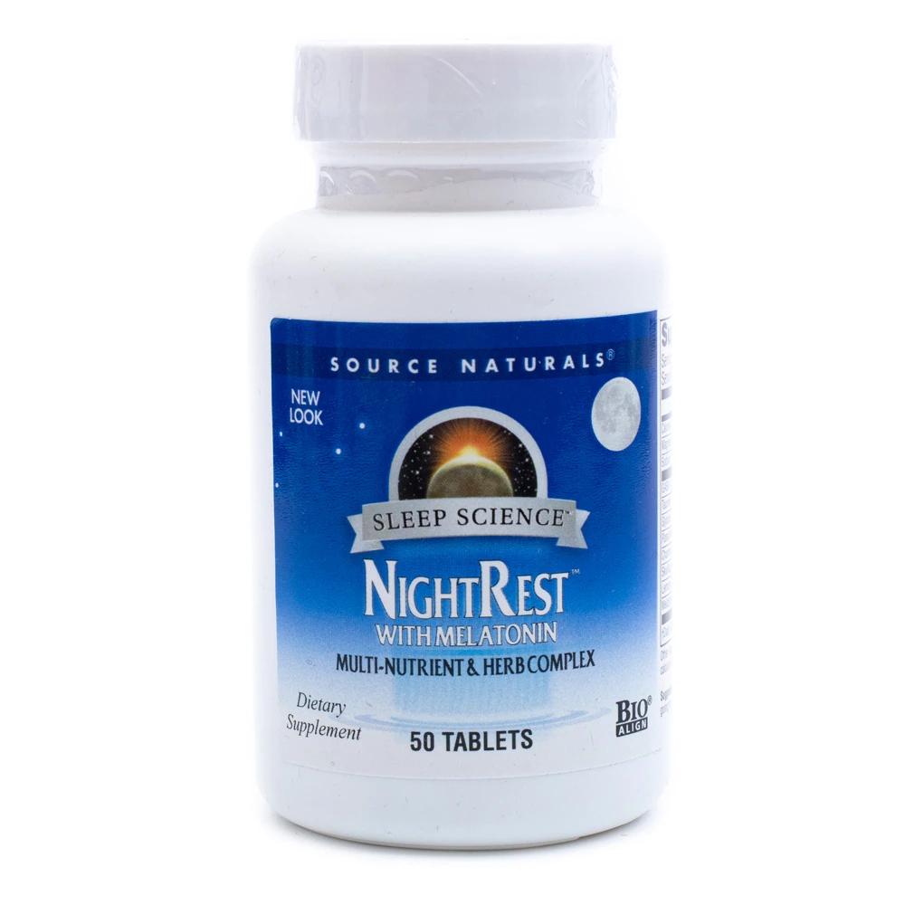 Sleep Science™ NightRest™ with Melatonin -- 50 Tablets Deals and Price ...