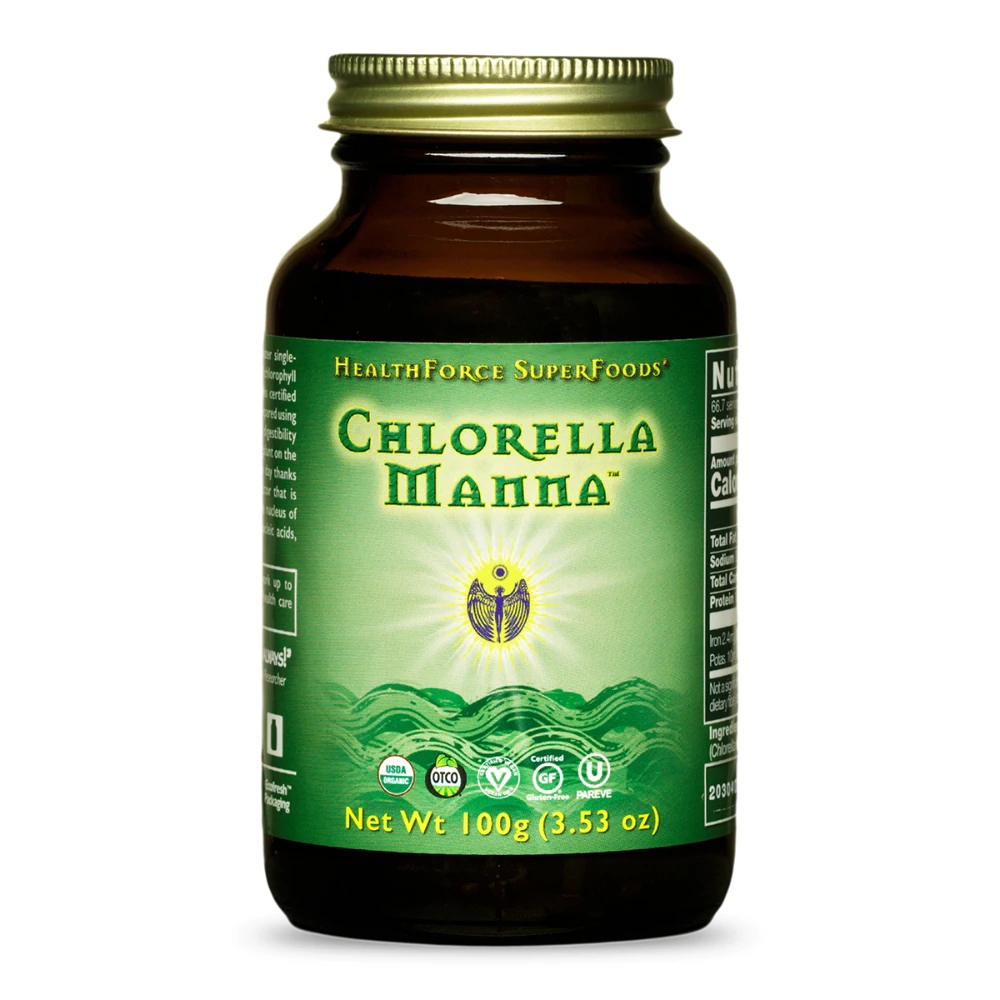 HealthForce Superfoods Chlorella Manna Powder 3.53 oz Best Deals and ...