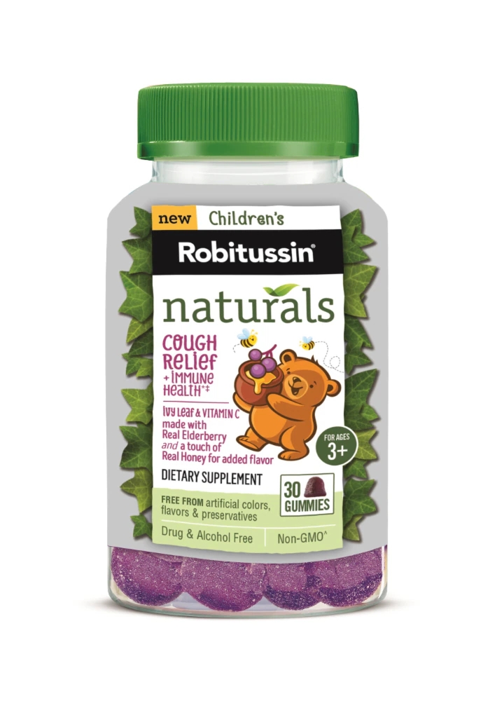 Robitussin Naturals Honey Children's Cough Relief plus Immune Health ...
