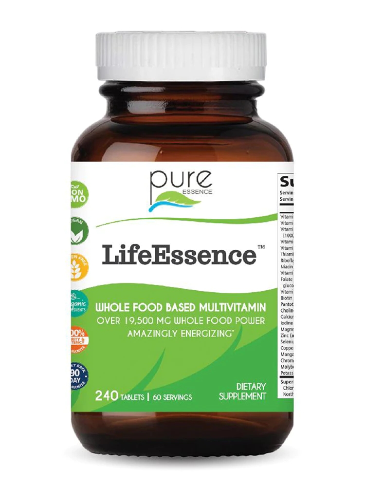 Pure Essence Labs LifeEssence Multivitamin 240 Tablets Best Deals and ...