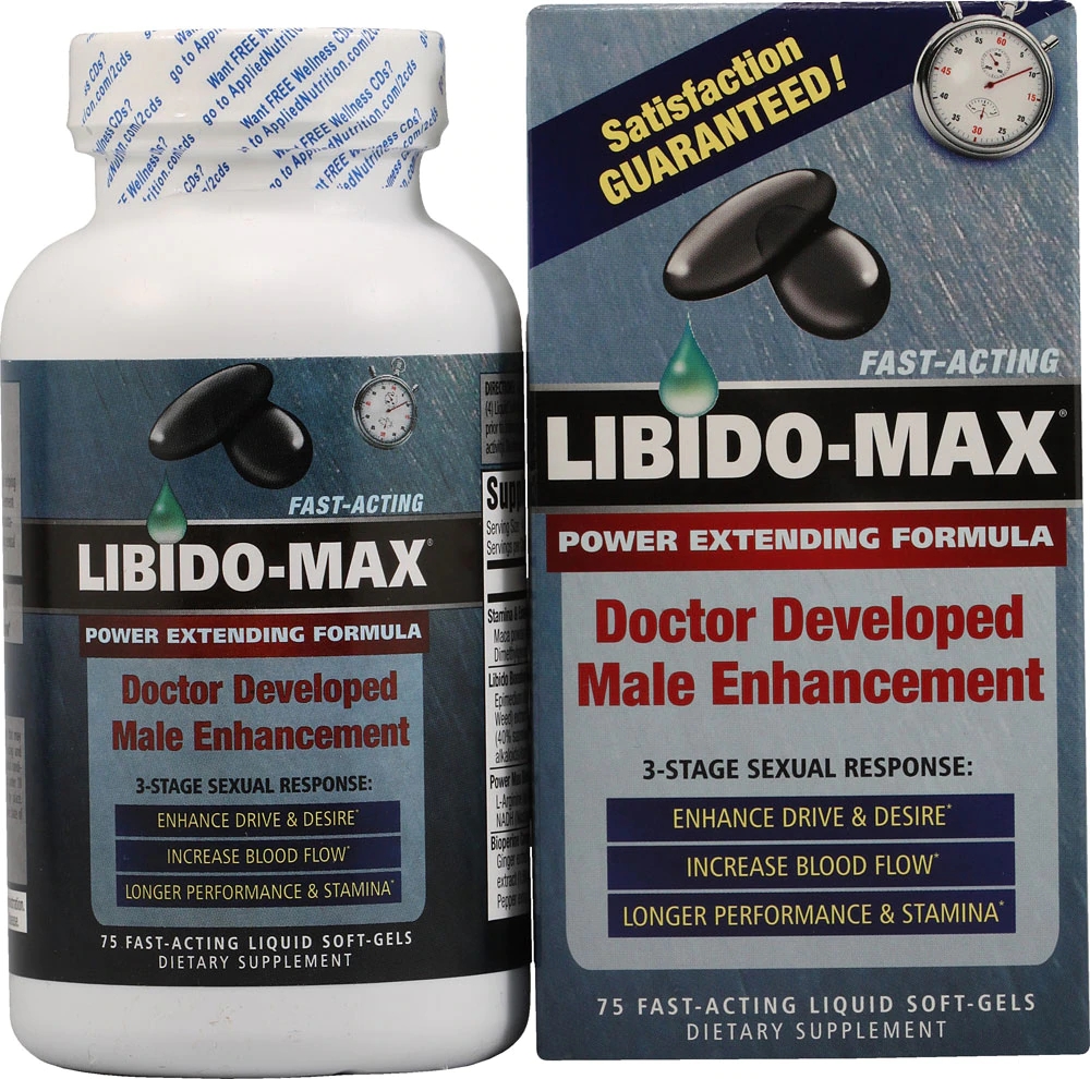 Applied Nutrition Libido-Max Male 75 Liquid Softgels Best Deals and ...