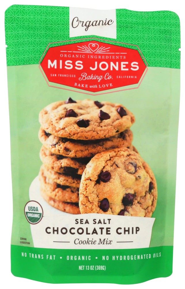 Miss Jones Organic Cookie Mix Sea Salt & Chocolate Chip 13 oz Deals and ...
