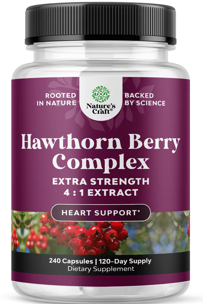 Hawthorn Berry Complex -- 240 Capsules Deals and Price History at ...