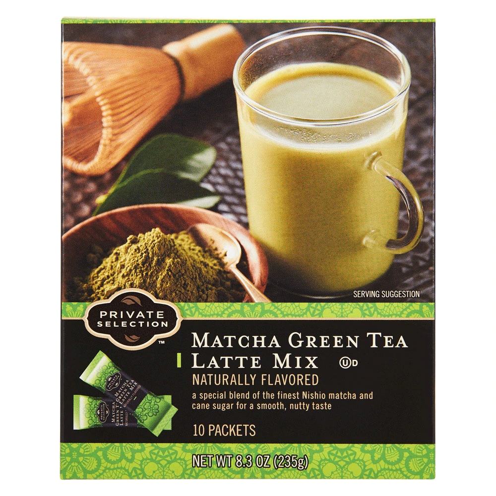 Private Selection Matcha Green Tea Latte Mix 10 Packets Best Deals and ...