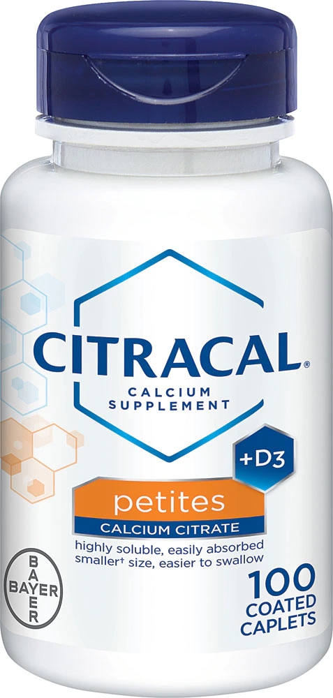Citracal Petites Calcium Citrate Plus D3 100 Coated Tablets Best Deals ...