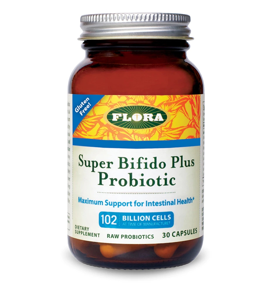 Flora Udo's Choice Super Bifido Plus Probiotic 102 billion cells - 30 ...
