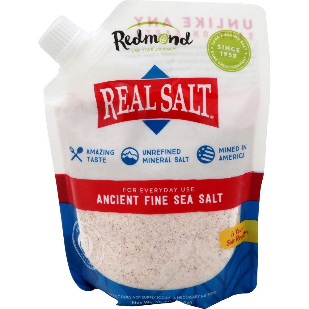 Ancient Fine Sea Salt Refill Pouch -- 16 oz Deals and Price History at ...