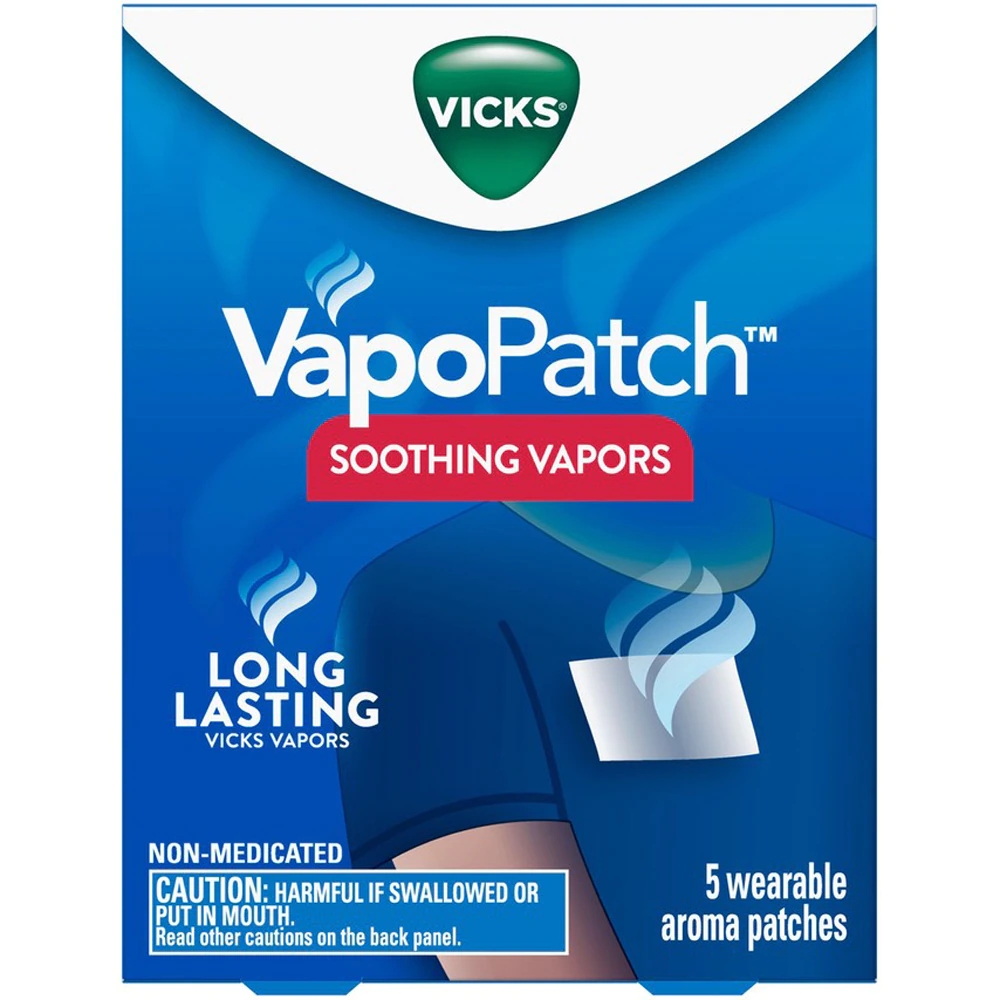 Vicks VapoPatch Soothing Non-Medicated 5 Patches Best Deals and Price ...