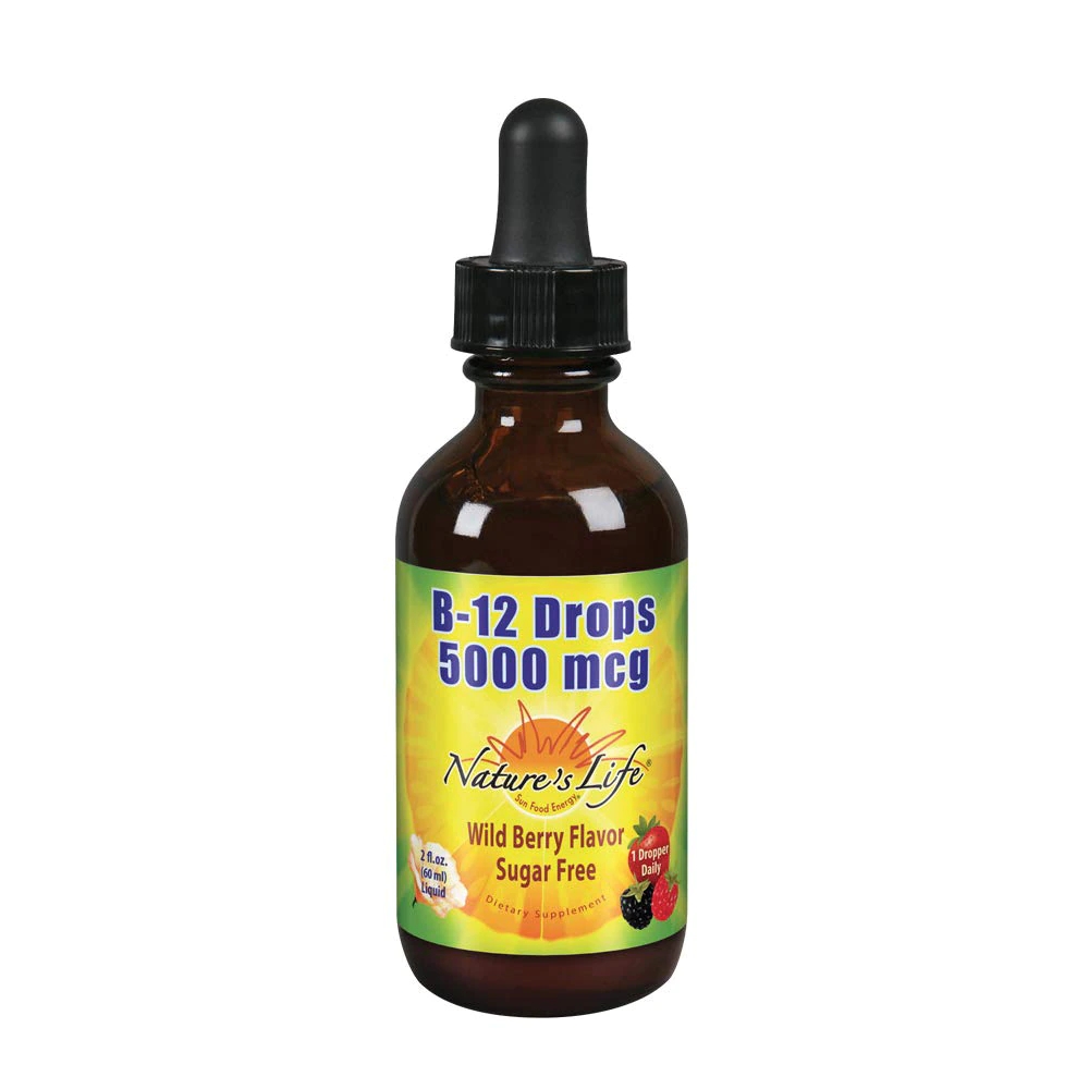 B-12 Drops Wld Berry -- 5000 mcg - 2 fl oz Deals and Price History at ...